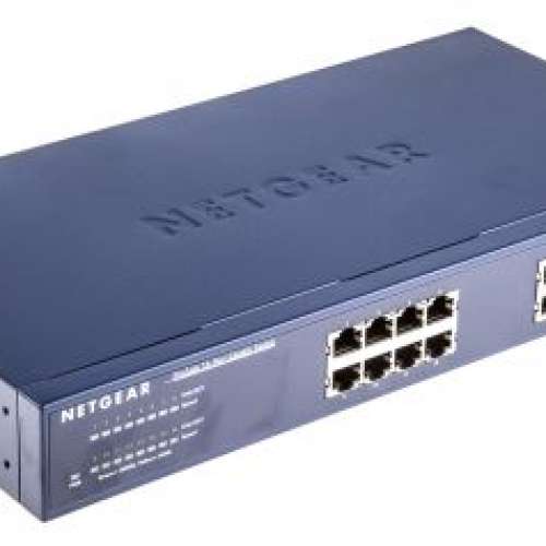 NETGEAR JGS516 V2 Gigabit Ethernet Switch 16 port, 10/100/1000Mbit/s ...