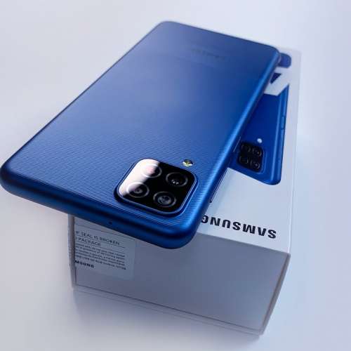 100％全新 Samsung 三星 A12 藍色 行貨 4+64GB 中移動單保養到2022年2月14日 - DCFever.com
